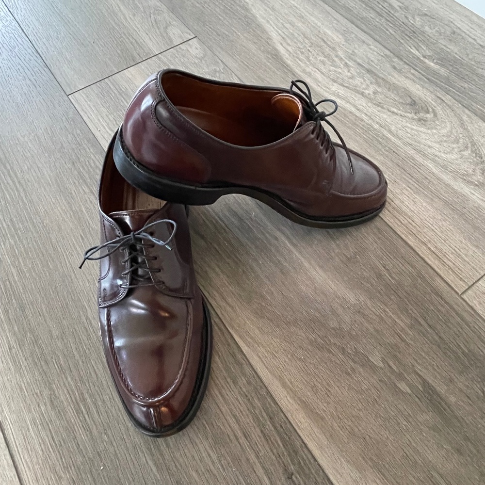 Allen Edmonds Shell Cordovan "Bradley" For Men 10.5 - Gem